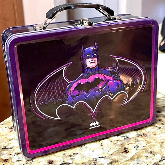 Accessories | Batman Tin Lunch Pail Box | Poshmark